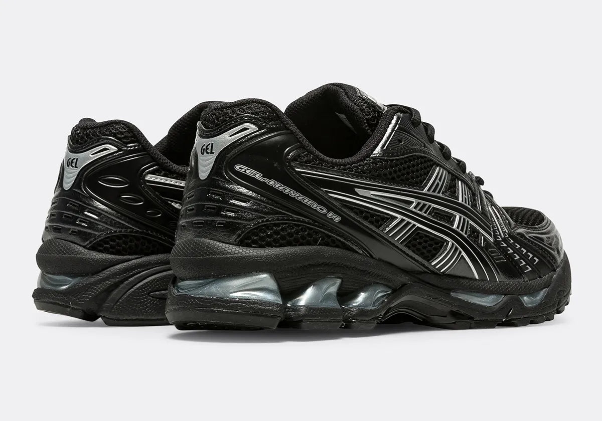 ASICS Gel-Kayano 14 ‘Triple Black’ ‘Black Pure Silver’ Men ...